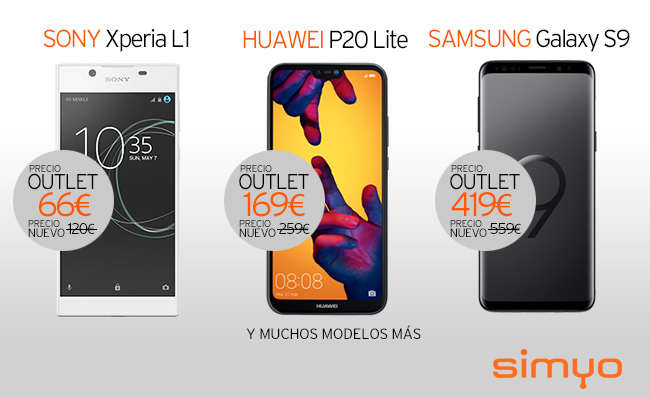 ¡Volvemos a abrir la tienda Outlet de móviles! - Blog de simyo